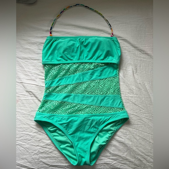 Mossimo Supply Co. | Swim | Mossimo Mesh One Piece Swimsuit | Poshmark